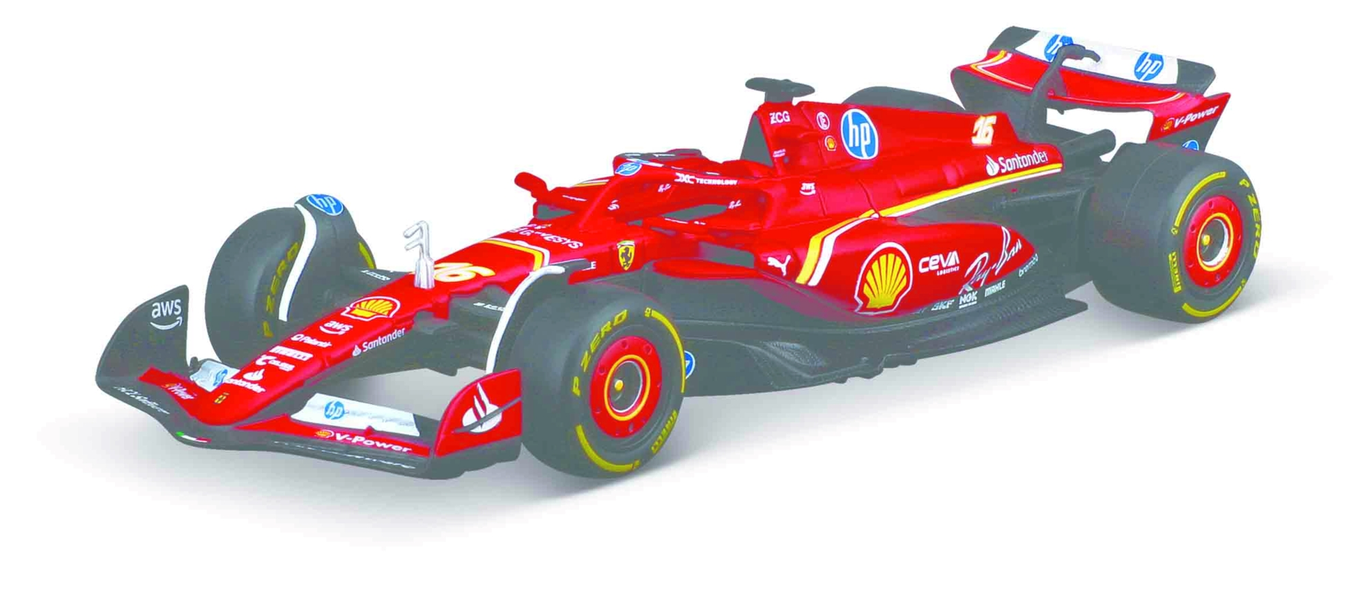 MAISTO TECH R/C 1:41 valdomas automodelis su trasa F1 Ferrari SF-24 ...