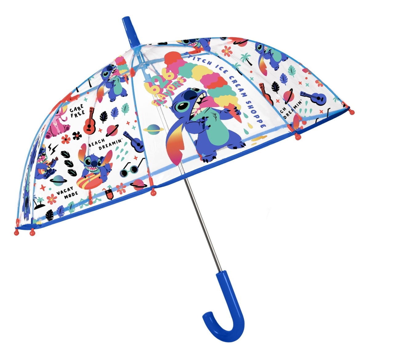 PERLETTI STITCH permatomas skėtis, 75425 | Skėčiai