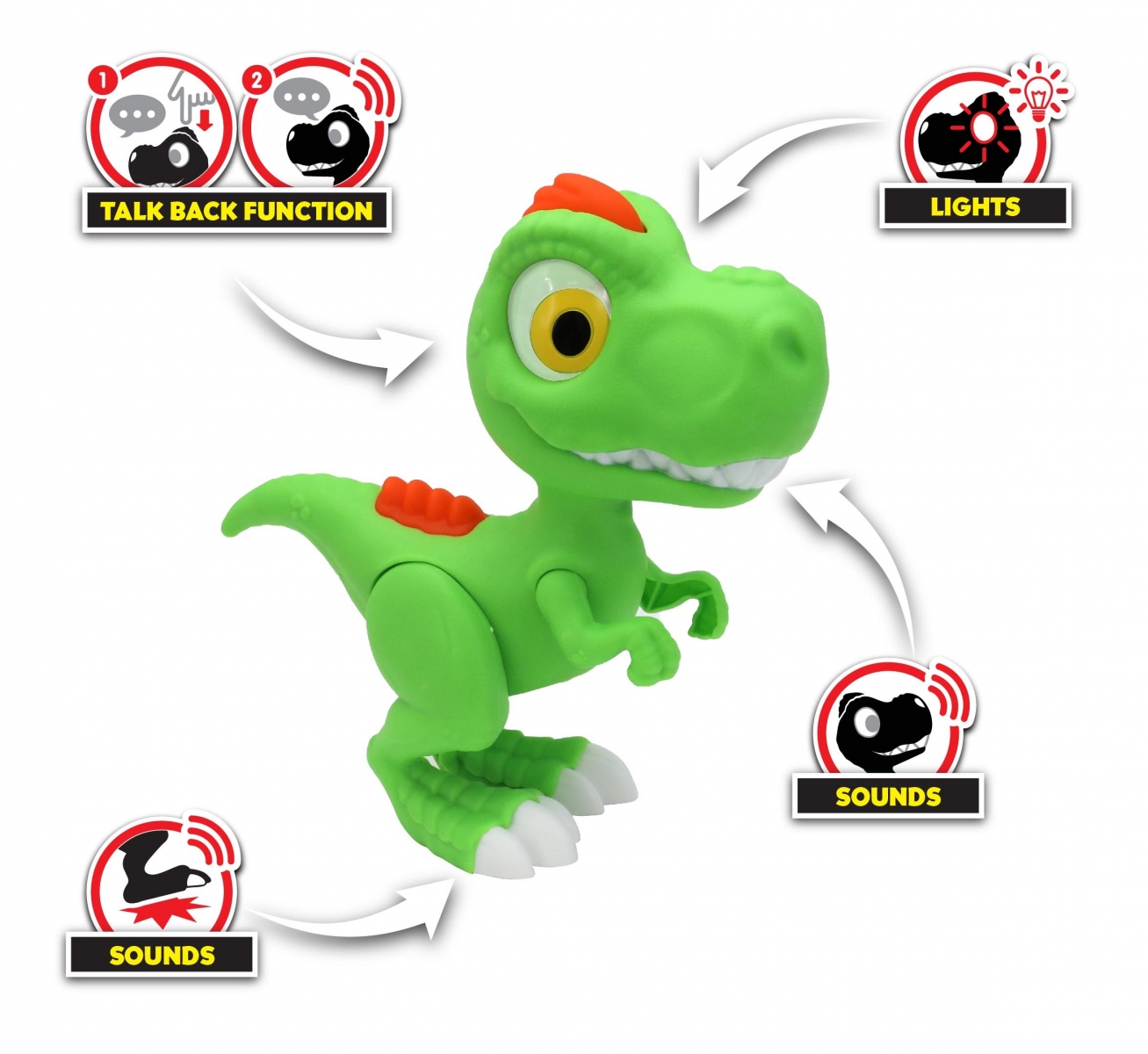 DINOS UNLEASHED kalbantis dinozauras T-Rex, 31194 | Herojai