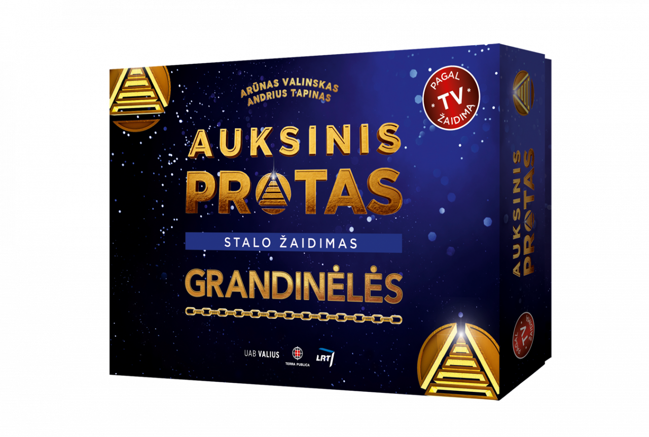 TERRA PUBLICA Žaidimas Auksinis protas Grandinėlės "LT", 4779054890269 | Klasikiniai