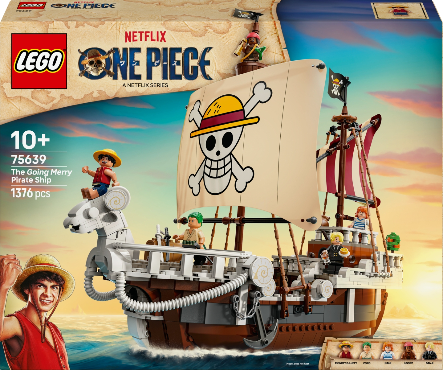 75639 LEGO® One Piece Piratų laivas „Going Merry“ | LEGO