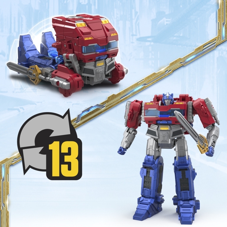 TRANSFORMERS MV8 figurėlė Power Flip Admiral, F9209 | Figūrėlės